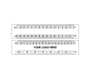 Buy Promotional and Custom 15cm Scale Ruler Online in Australia