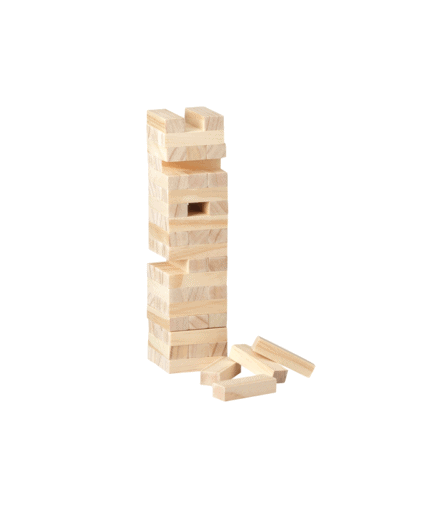 Tumbling Tower Wood Block Stacking Game | Publicity Promotional Products